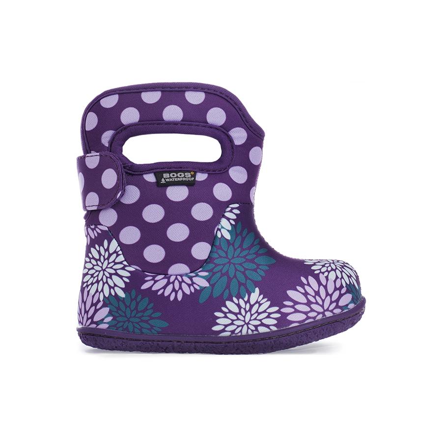Classic Pompon Dot Baby Bogs Waterproof Boots - 72015I